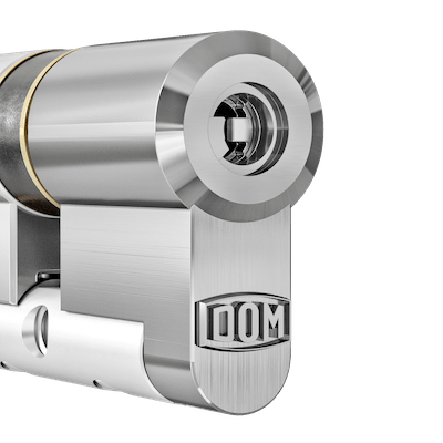 DOM Diamant European Profile Double Cylinder with Knob - 3 Dimensional ...