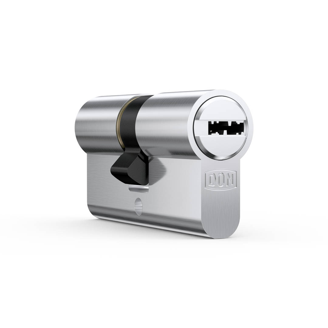 DOM ix 6N European Profile Double entry cylinder - Reversible Key ...