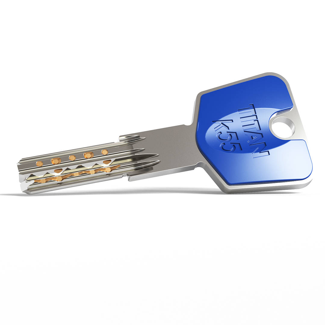 Titan K55 - Reversible key - DOM Titan