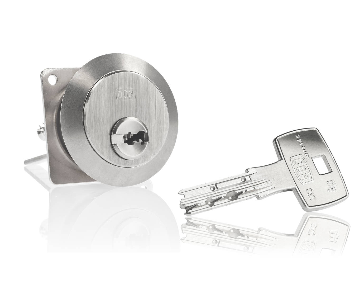 DOM ix Twido Round Profile RIM Cylinder 555 -CP - Cylinders and Master ...