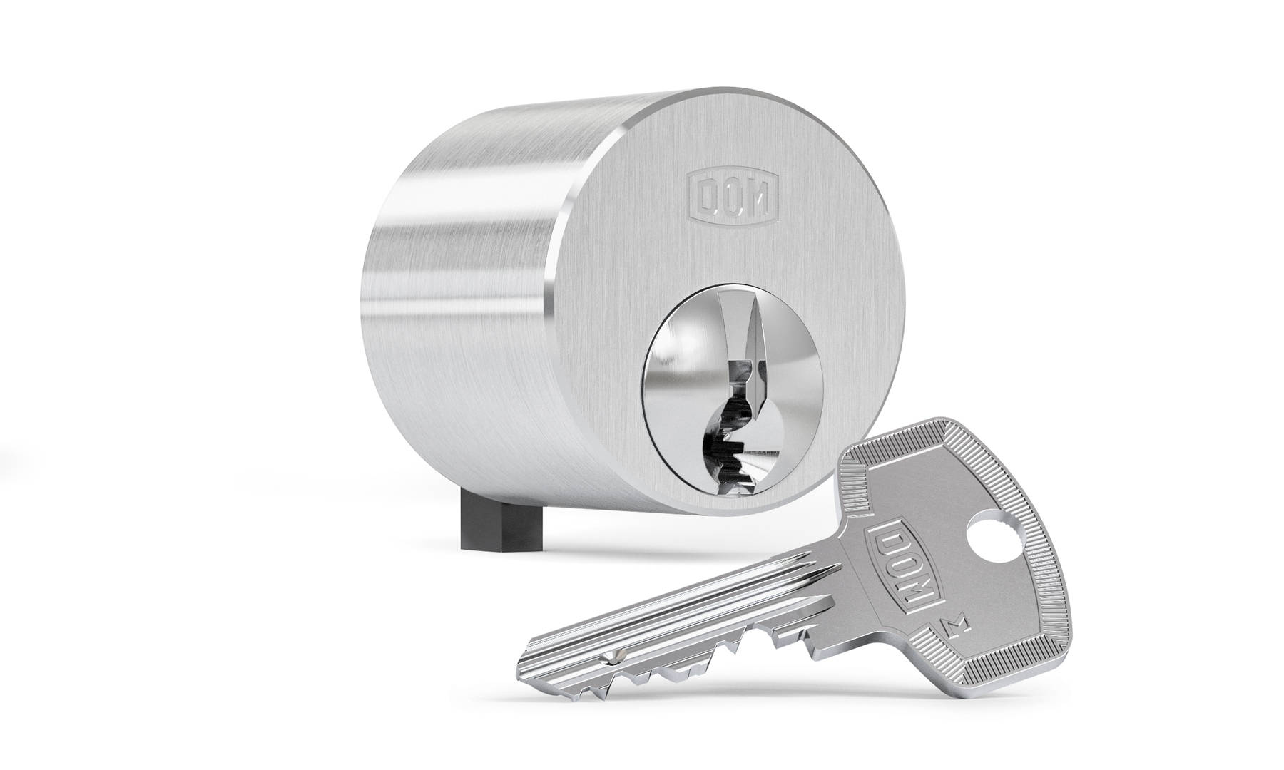 DOM Sigma Plus Round Profile Screw on Cylinder KRON - Cylinders and ...